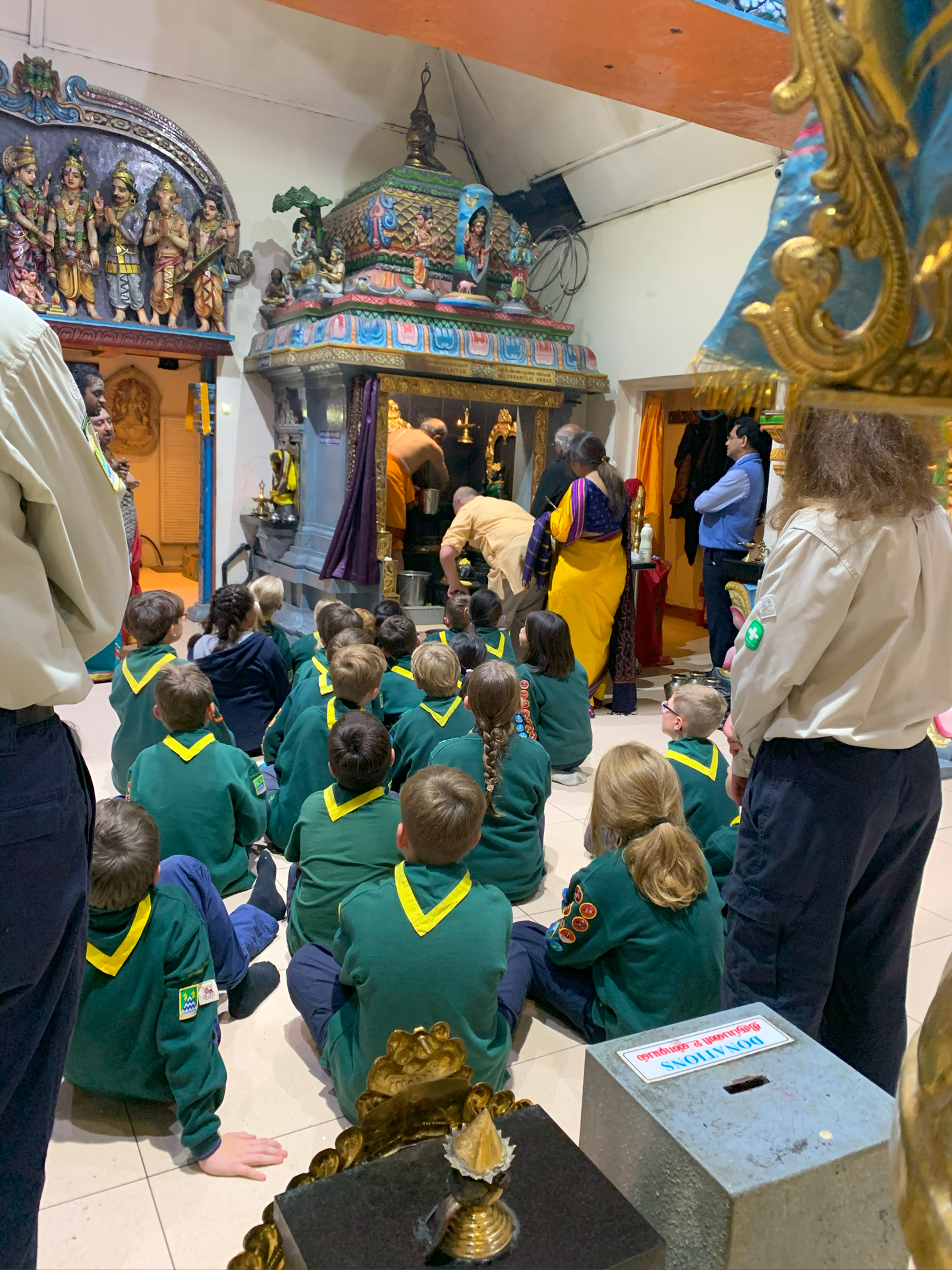 Educational Visits - Sri Raja Rajeswary Amman Temple, Stoneleigh, UK